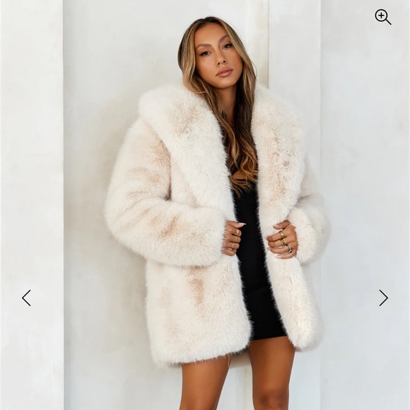 Hello Molly | Jackets & Coats | Hello Molly South Pole Faux Fur Coat ...